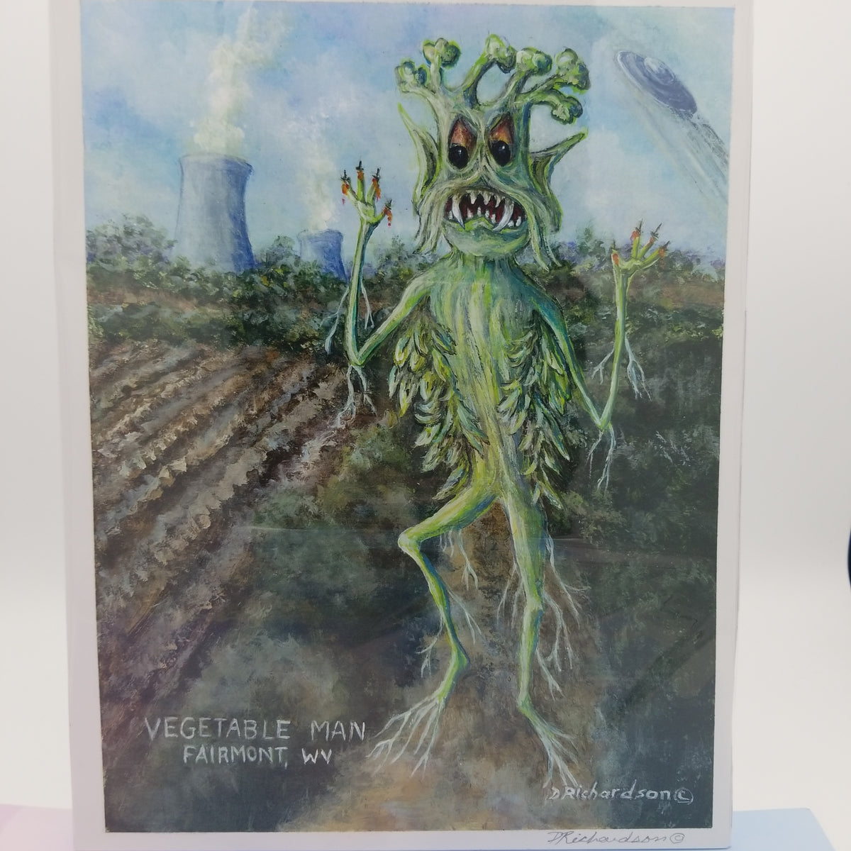 Vegetable Man Art Print – The Red Caboose