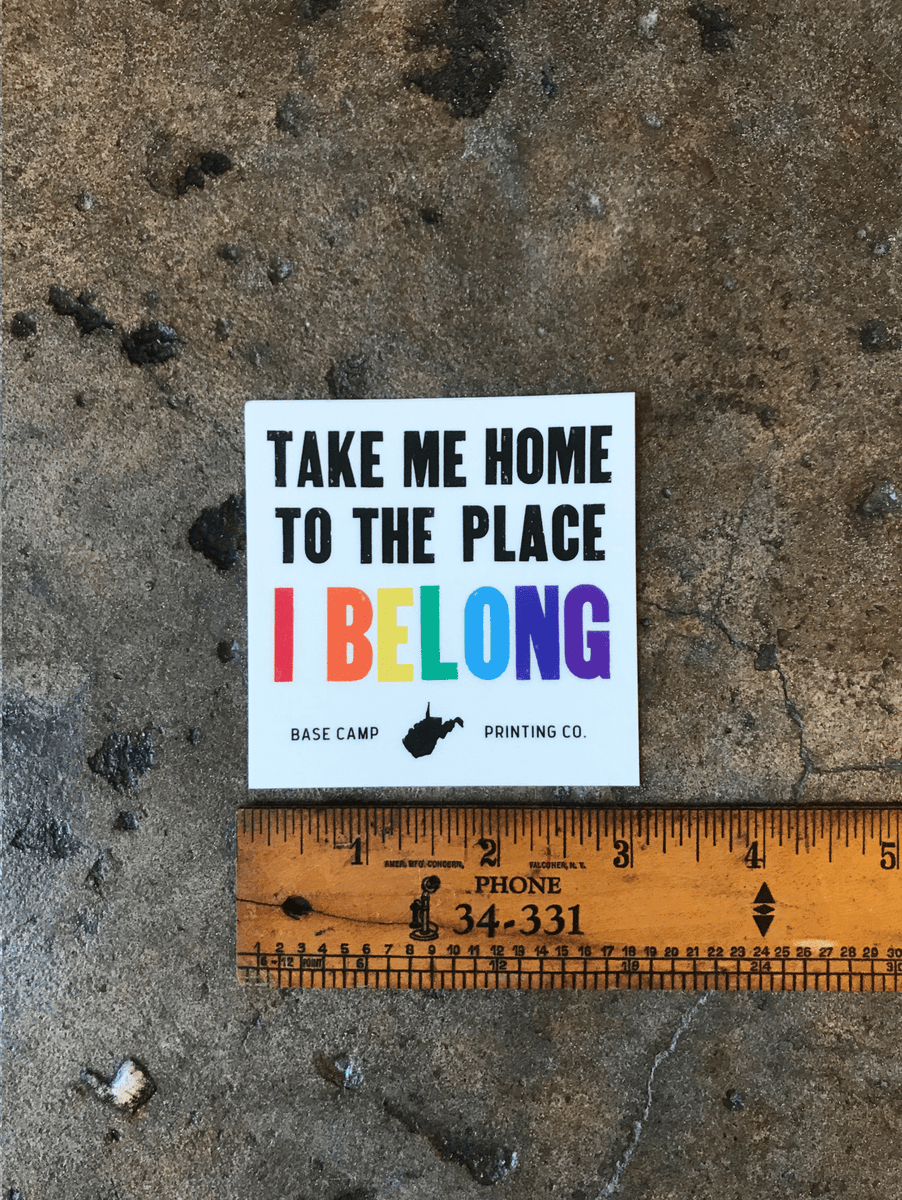 Take Me Home Sticker – The Red Caboose