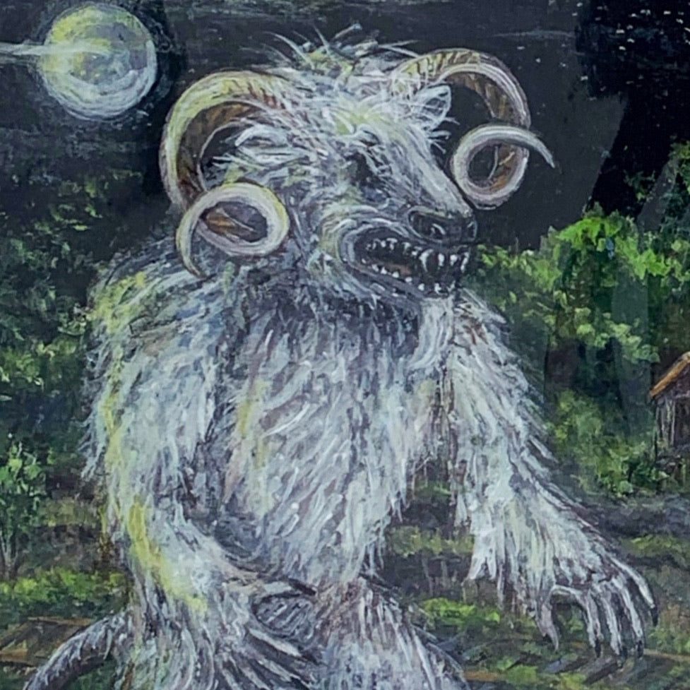 Sheepsquatch Art Print – The Red Caboose